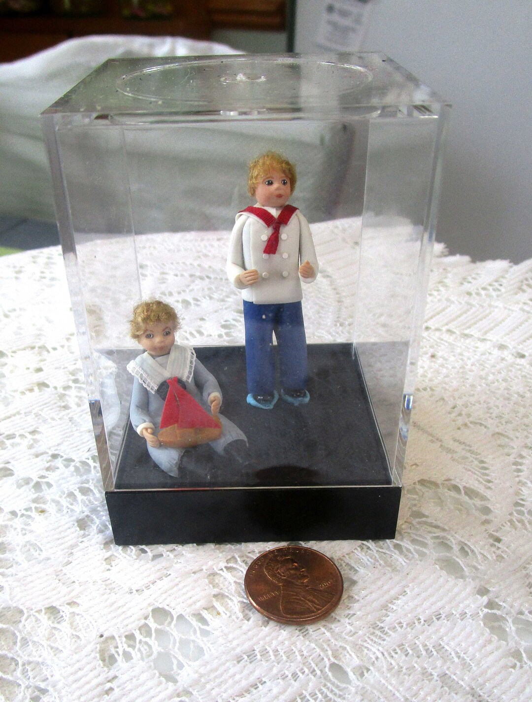 Dollhouse Miniatures, Miniature Dolls, Fimo Figurines, Artist Dolls ...