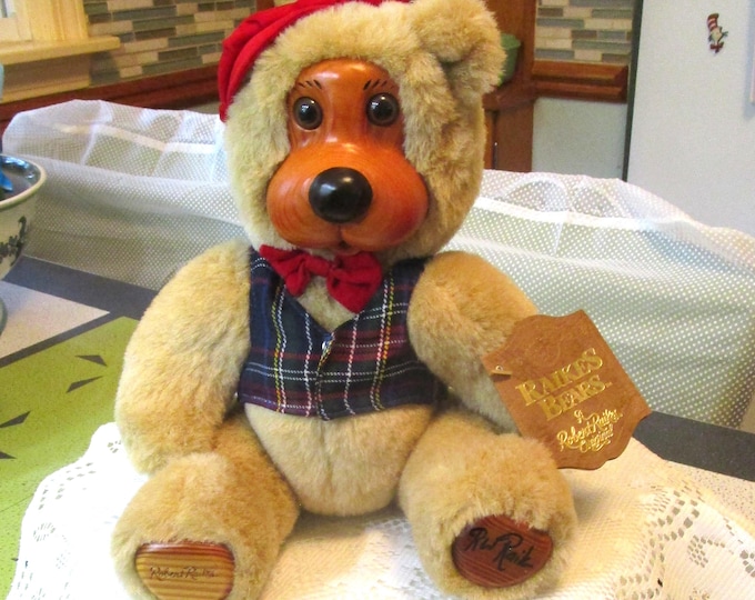 ROBERT RAIKES Collectible Woodcarving Micca Limited Edition 189/750 ...