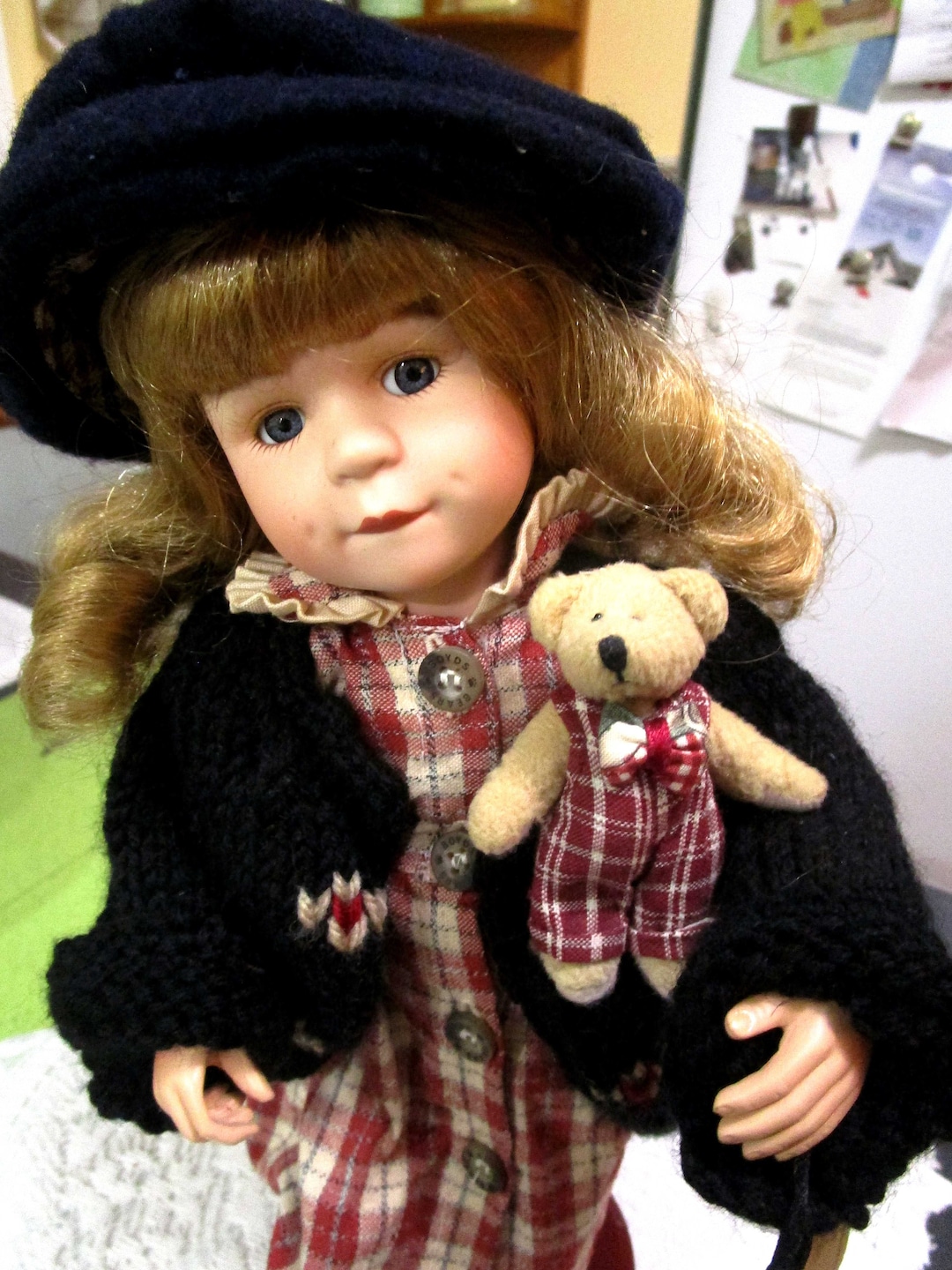Boyds Doll, Brittany, Boyds Bears, Porcelain Doll, Toy Bear, Miniature ...