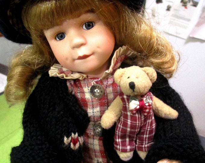 Boyds Doll, Brittany, Boyds Bears, Porcelain Doll, Toy Bear, Miniature ...