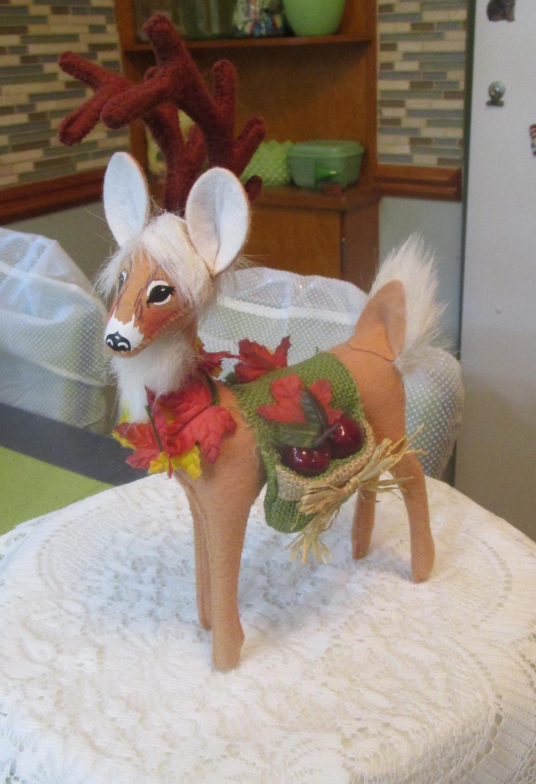 Annalee Deer, Fall Deer, Annalee Doll, Fall Decor, Thanksgiving Decor ...