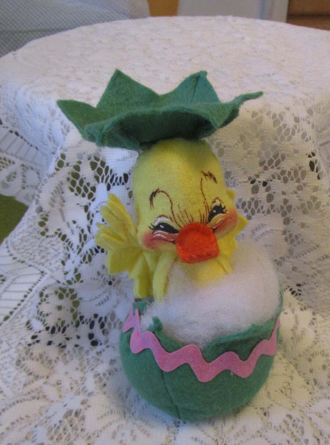 1987, Easter Duckling, Annalee Duck, Annalee Doll, Easter Decor, Easter ...