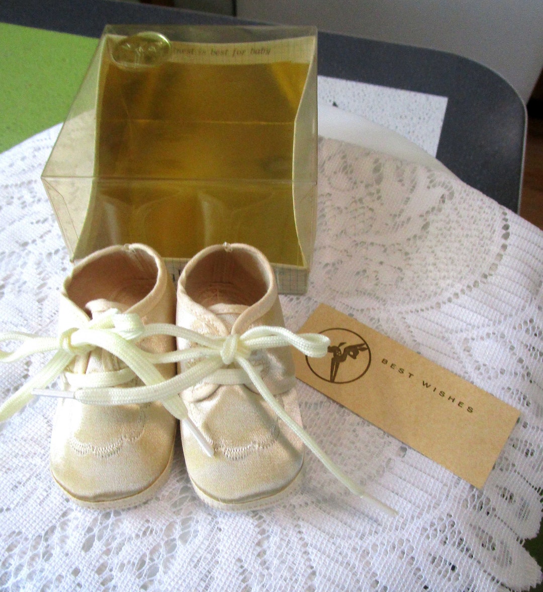 Vintage Baby Shoes Size 1 Baby Deer Shoes Infant Shoes - Etsy