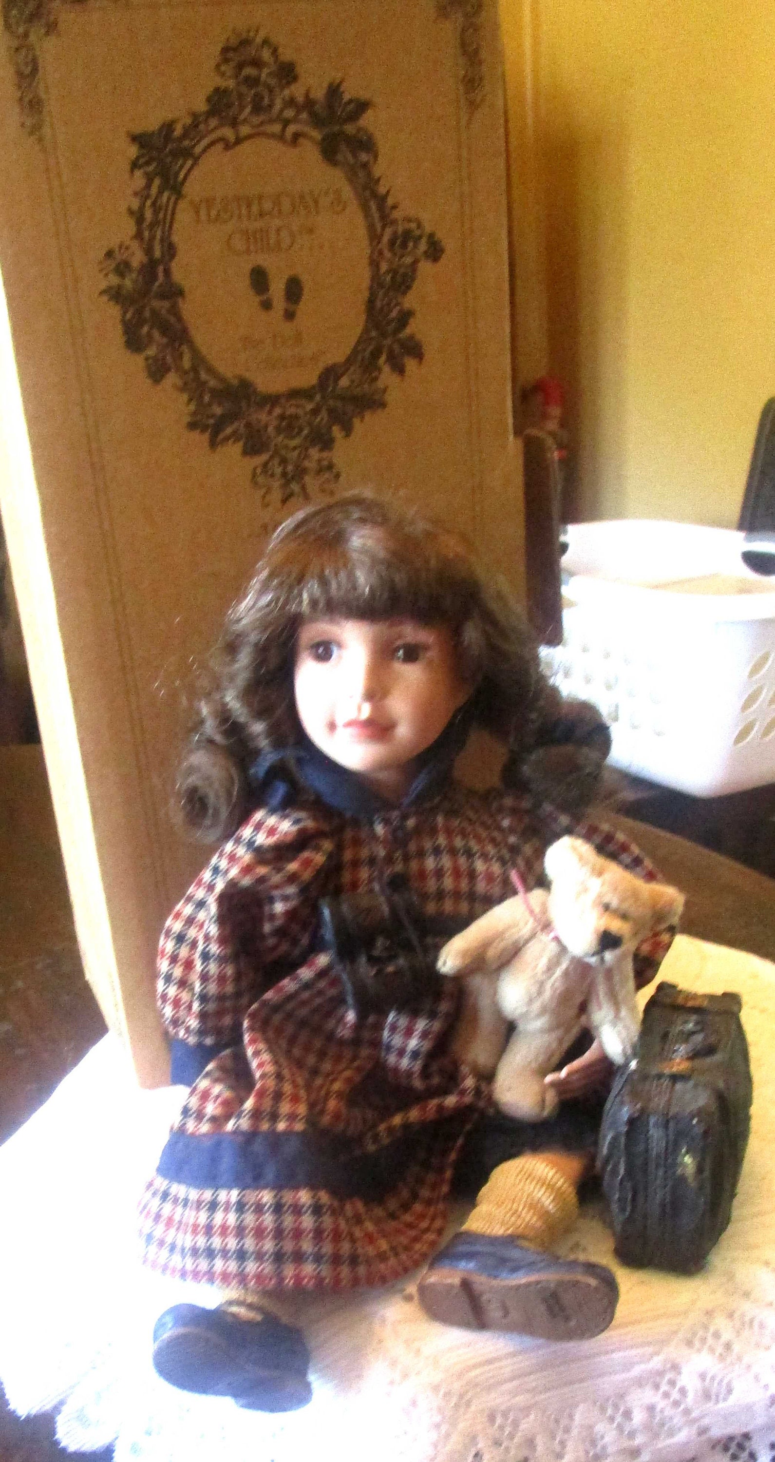 Boyds Doll Boyds Bear Andrea Teddy Bears Porcelain Dolls - Etsy
