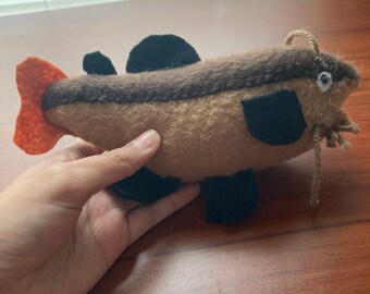 Plush Catfish - Etsy