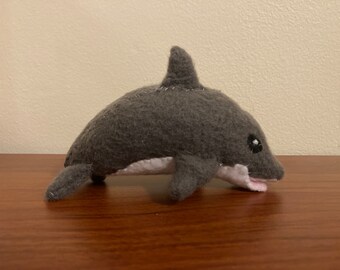 Realistic Dolphin Plush - Etsy