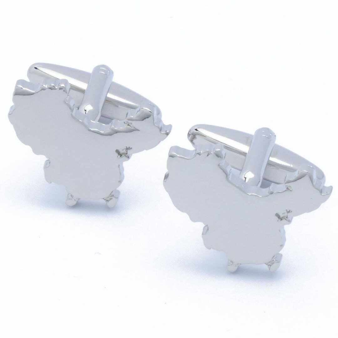 Cufflinks China Map Outline - Etsy
