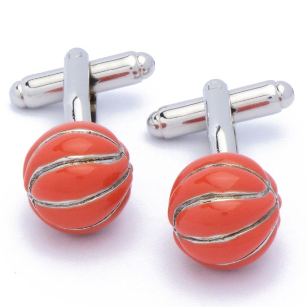 Orange Cufflinks - Etsy