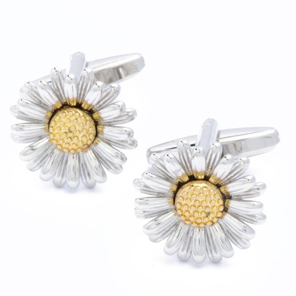 Flower Cufflinks - Etsy UK