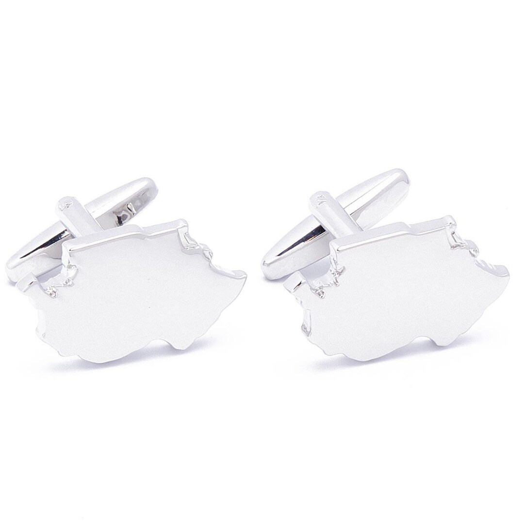 Cufflinks Tanzania Map Outline - Etsy