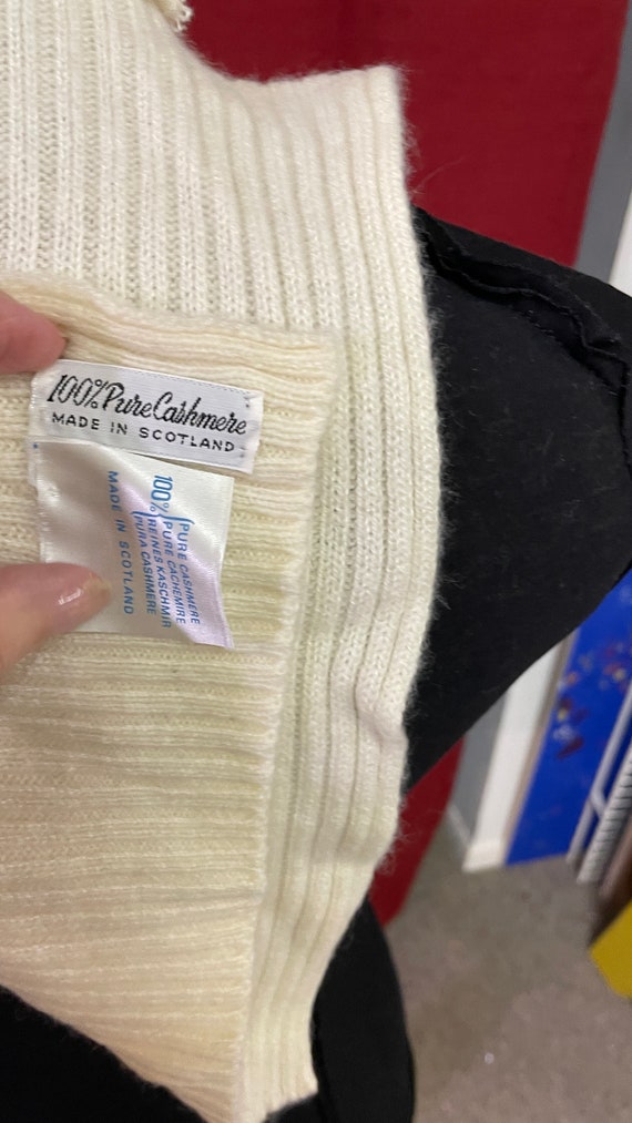 Pure Cashmere Dicky Turtleneck, New 80s - Gem