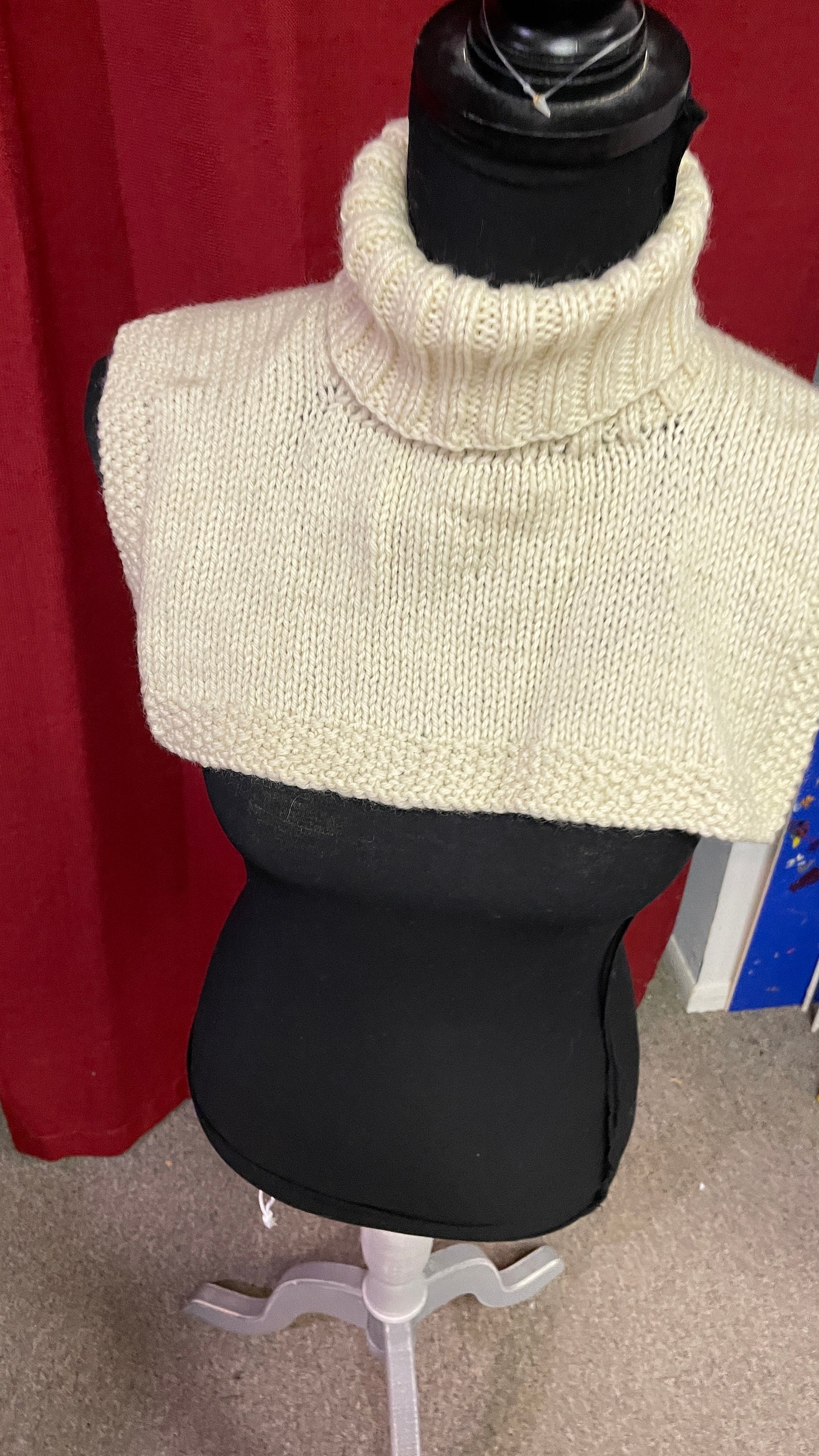 Hand-knit Wool Dicky Turtleneck New 80s - Etsy