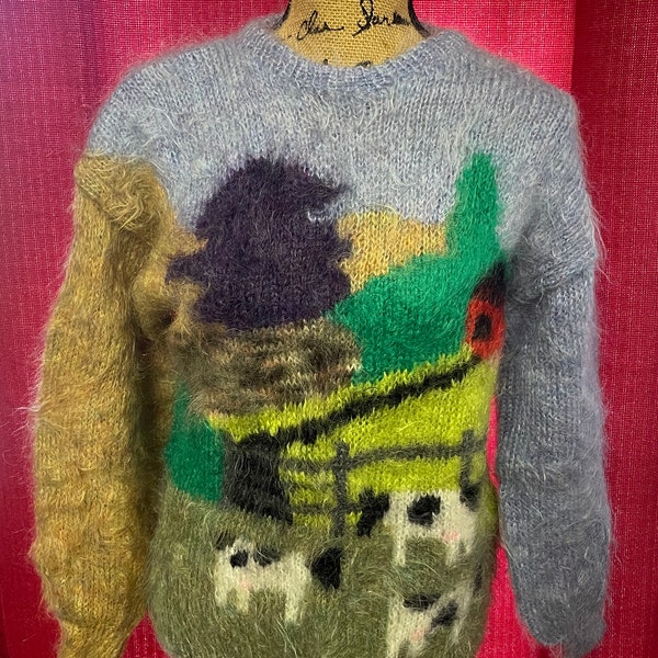 Mens Mohair Sweater - Etsy