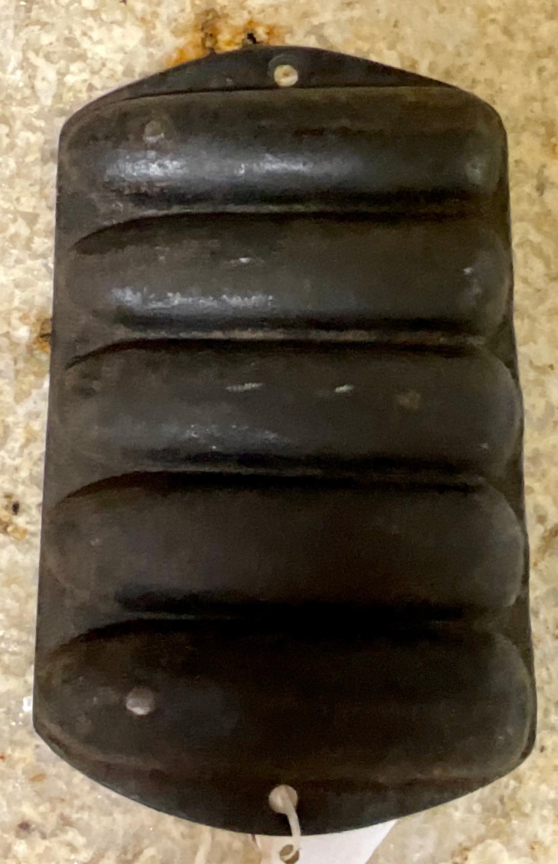 Heavy Cast Iron Corn Pone Pan - Etsy