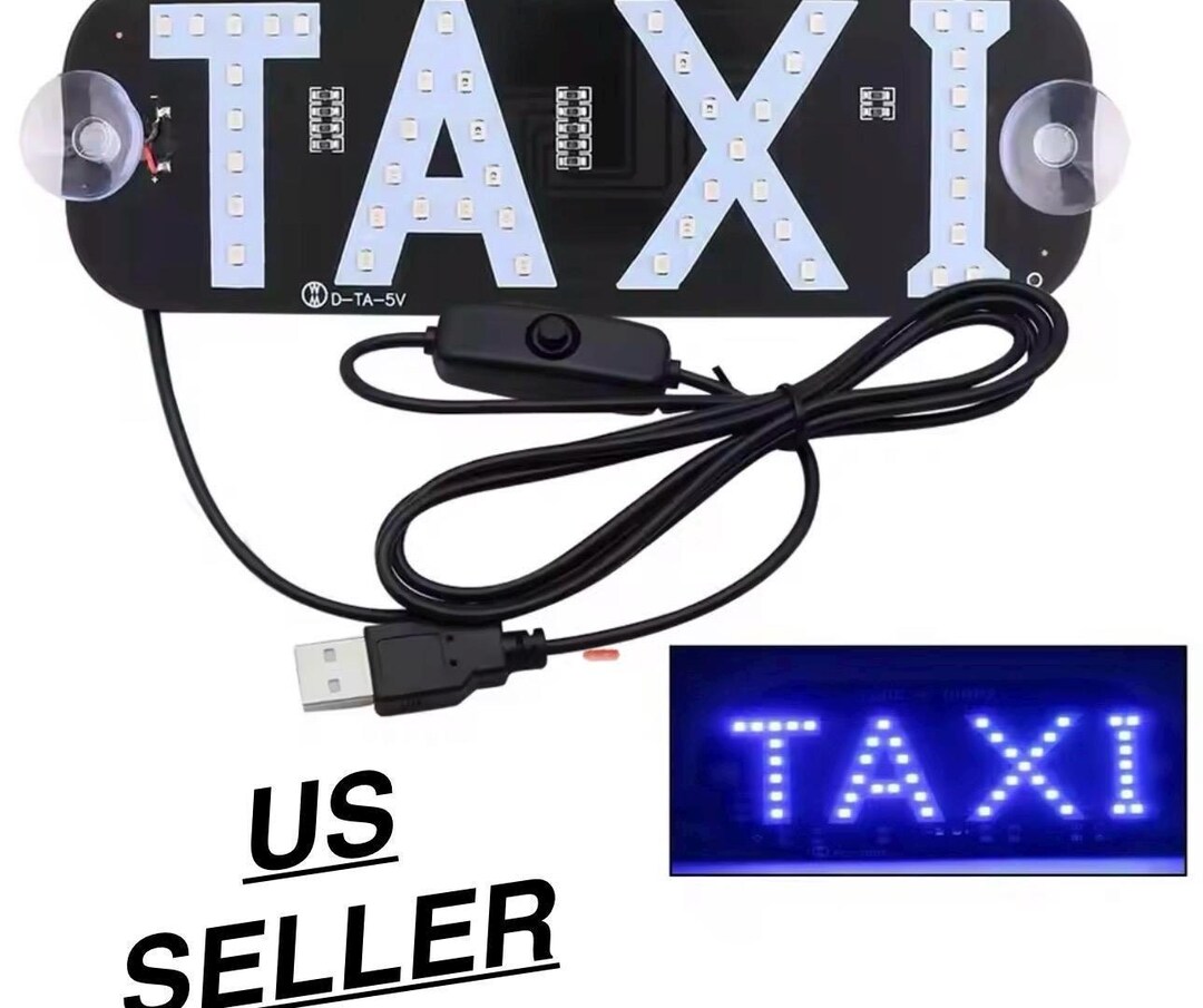 Rideshare Taxi Led Sign - Etsy