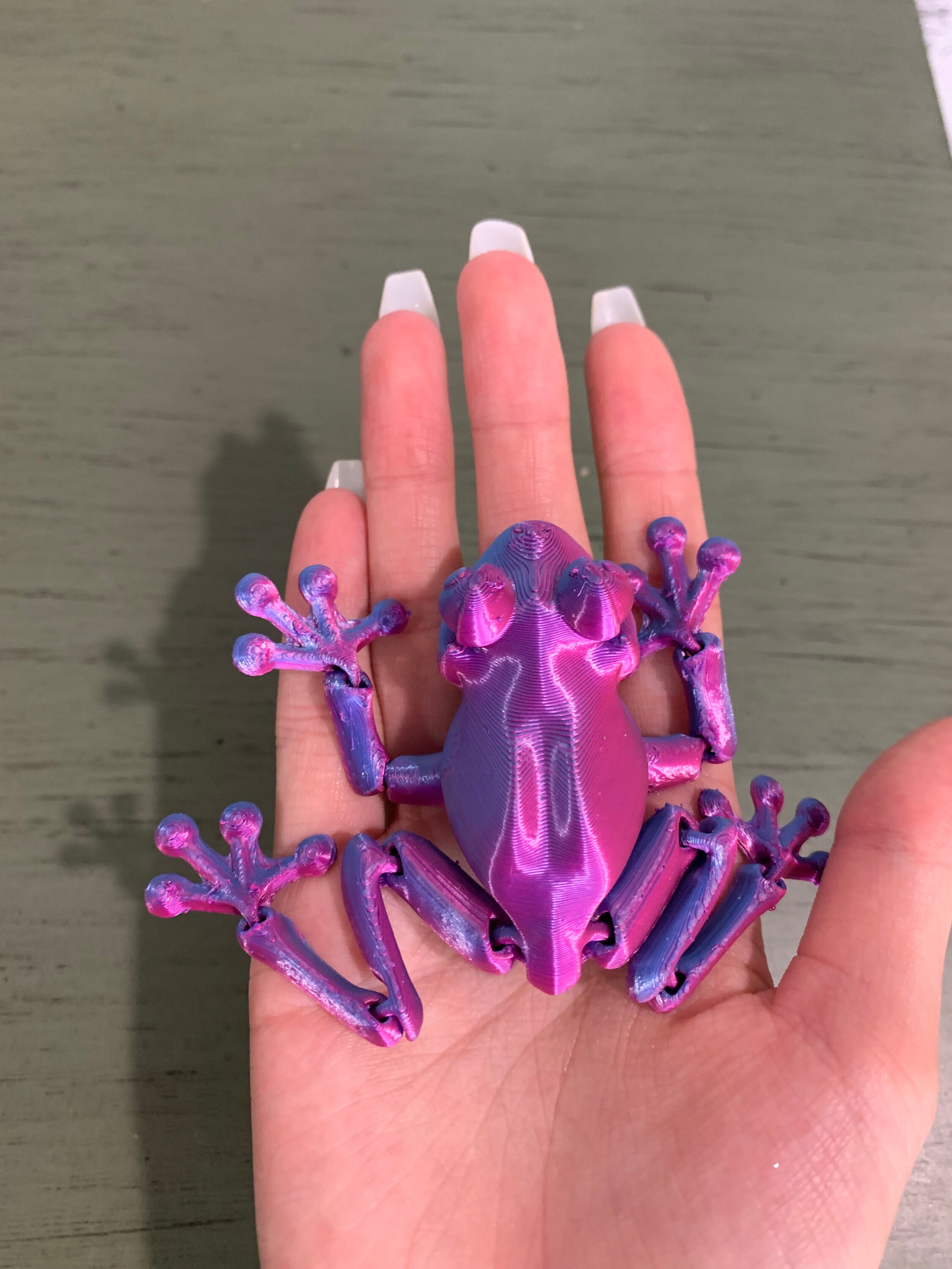 Articulating Flexi Frog-designed by Flexi Factoryauthorized - Etsy