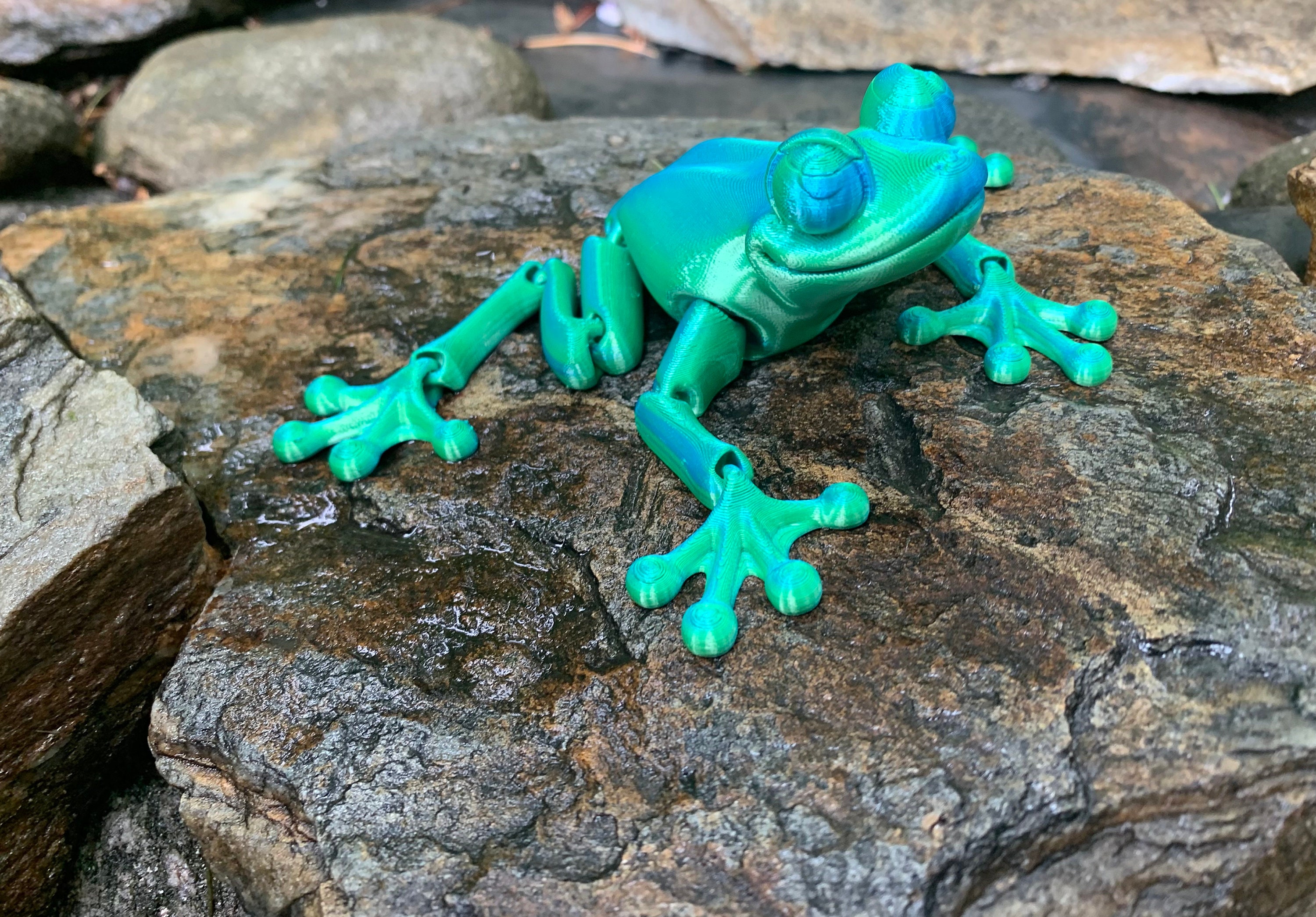 Articulating Flexi Frog-designed by Flexi Factoryauthorized - Etsy