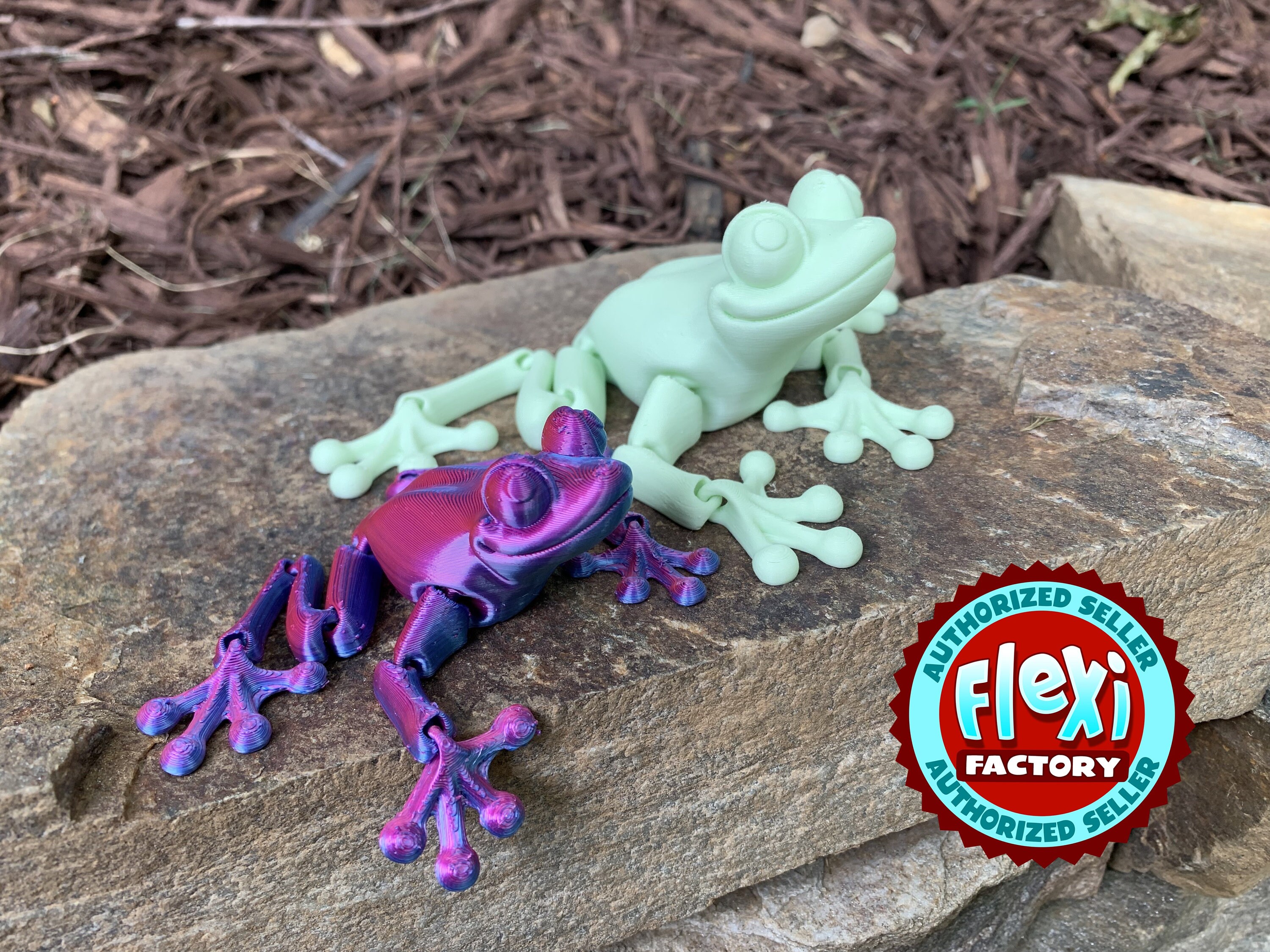 Articulating Flexi Frog-designed by Flexi Factoryauthorized - Etsy