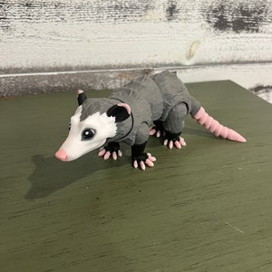 3D Printed Articulated Opossum-designed by Matmiremakes (authorized ...