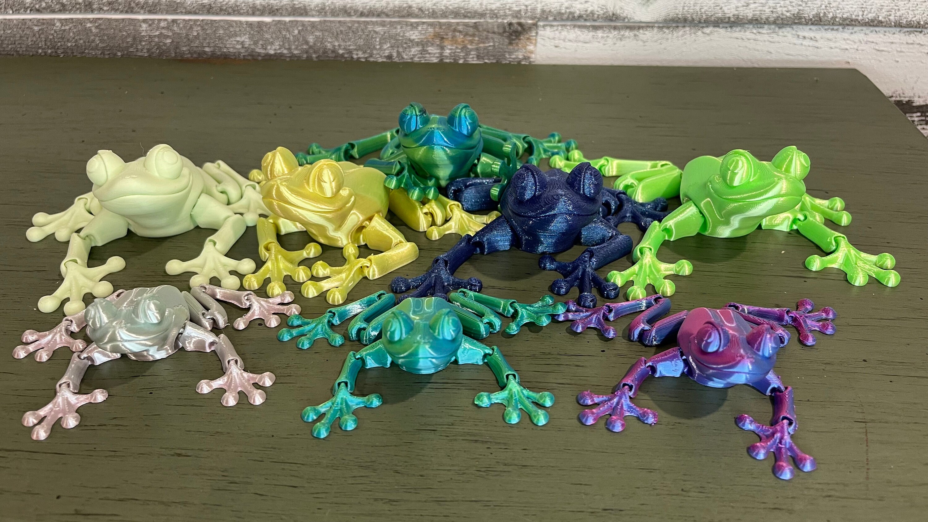 Articulating Flexi Frog-designed by Flexi Factoryauthorized - Etsy