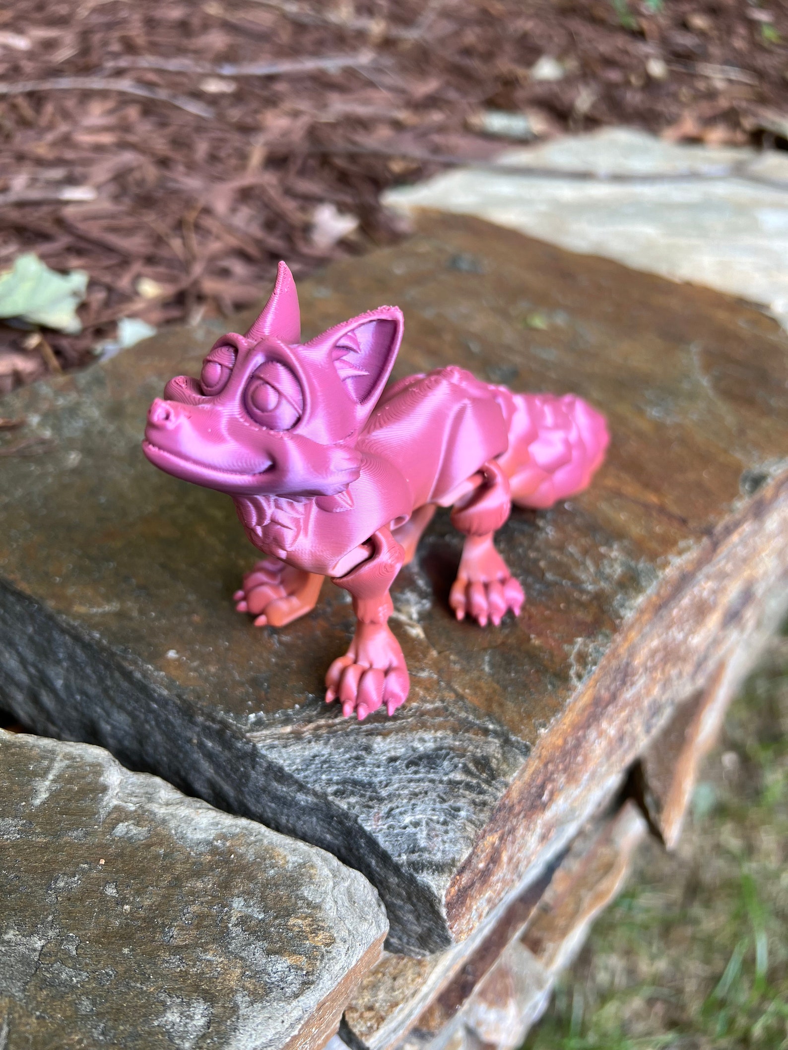 Articulating Flexi Fox Designed by Flexi Factory authorized - Etsy