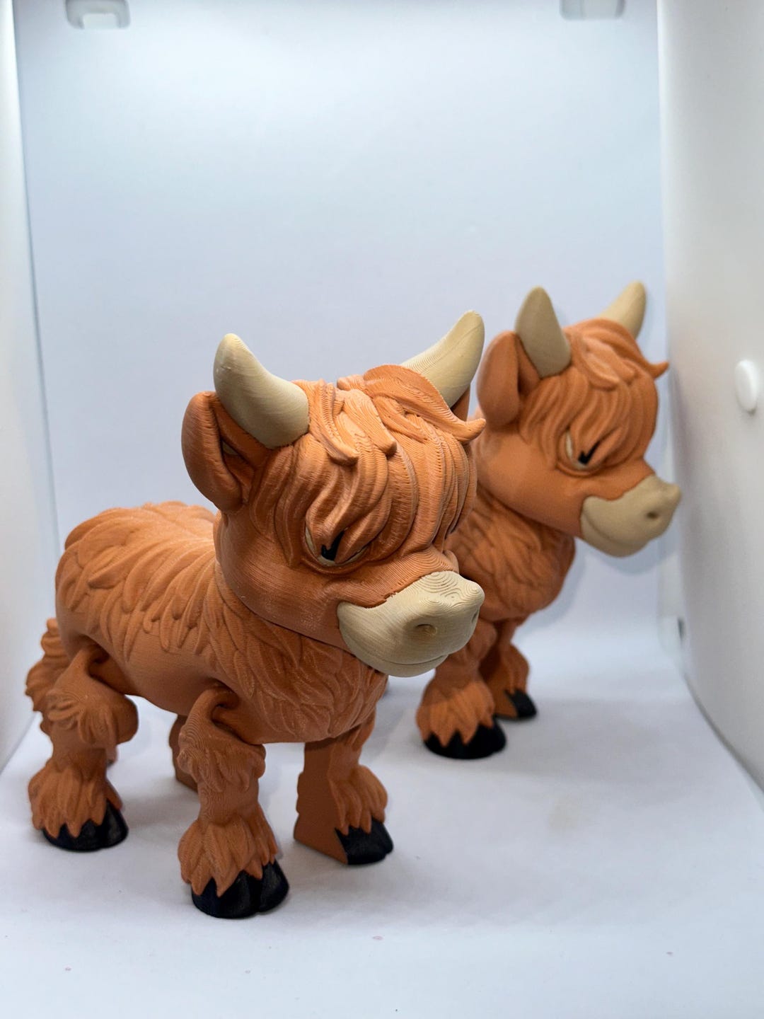 3D Printed Articulated Highland Cow- Designed by Toonz Factory ...
