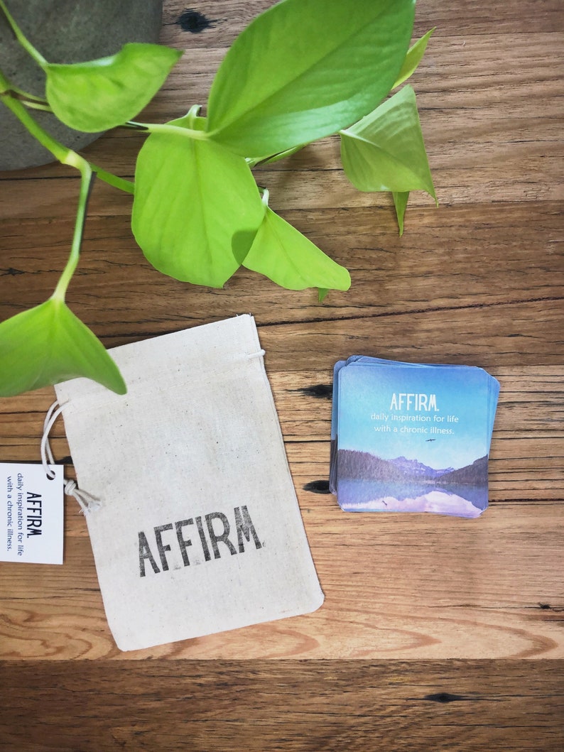 Affirm Chronic Illness Affirmation Cards - Etsy