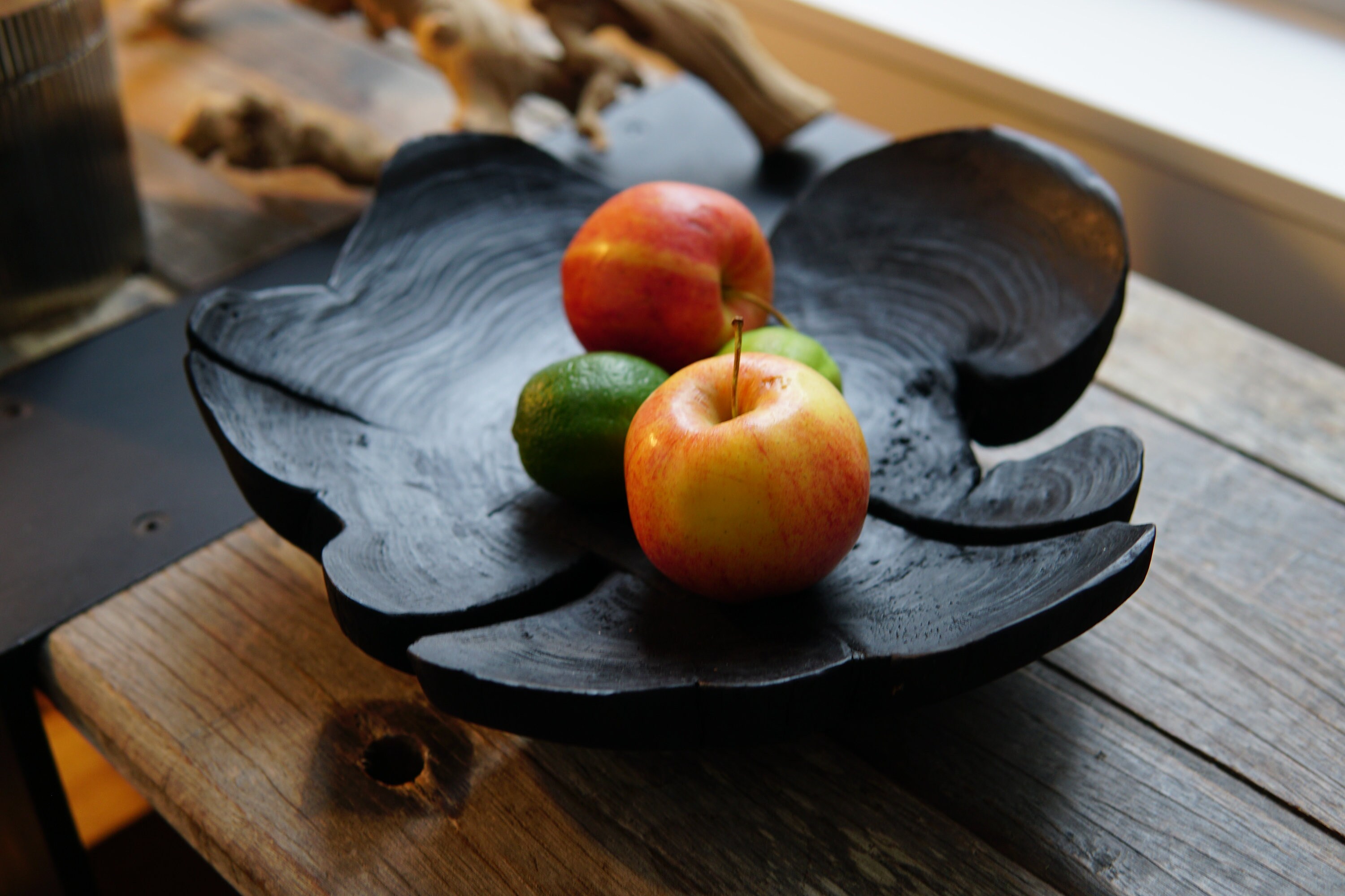 Rorschach Yakisugi Bowl - Etsy