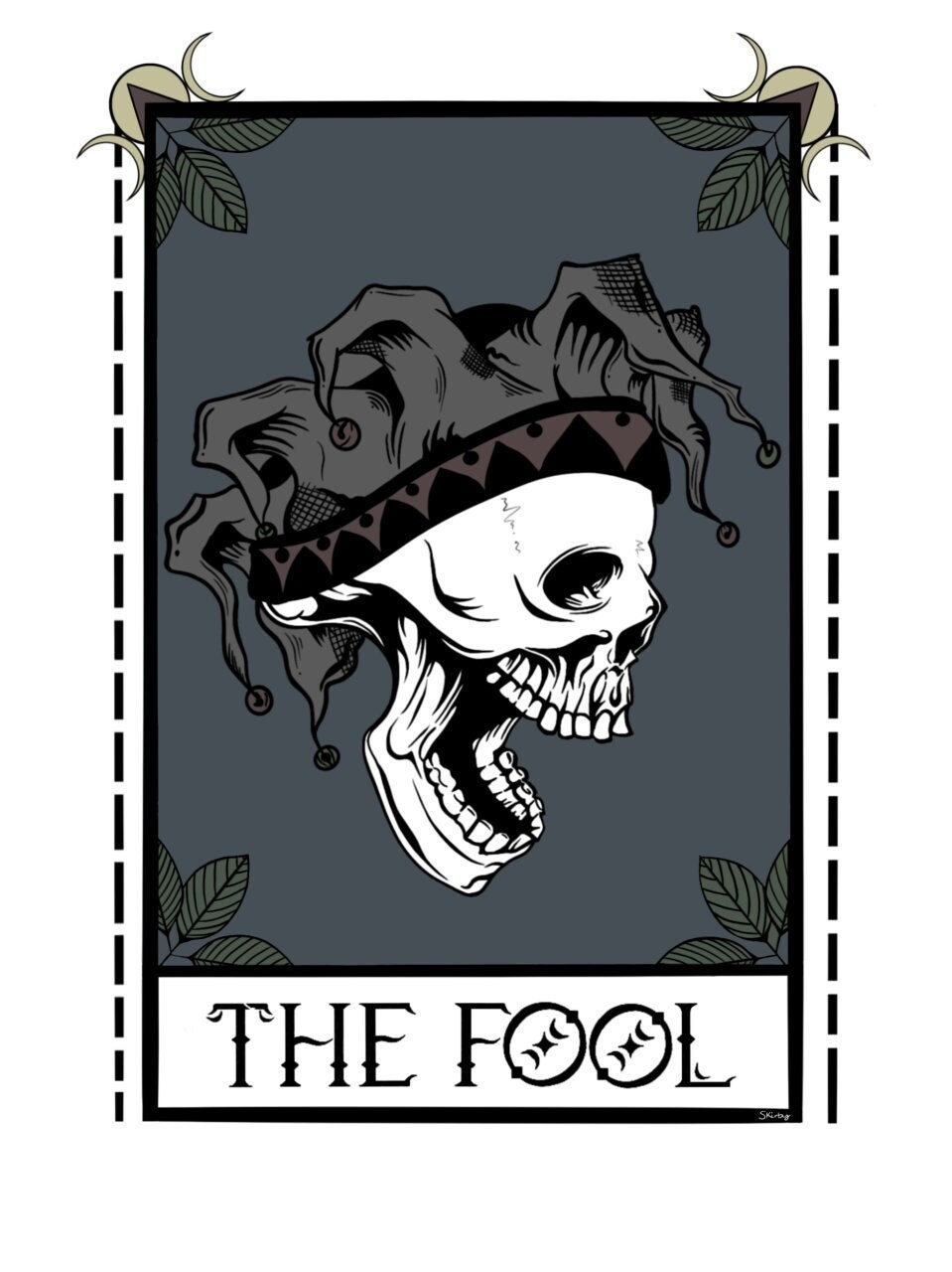 Tarot Card Print - the Fool | Digital Download | Handmade - Etsy
