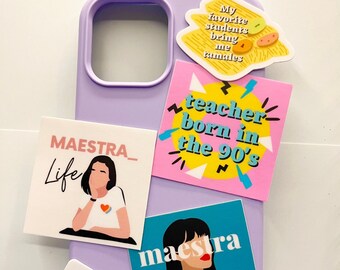 Maestra Sticker - Etsy