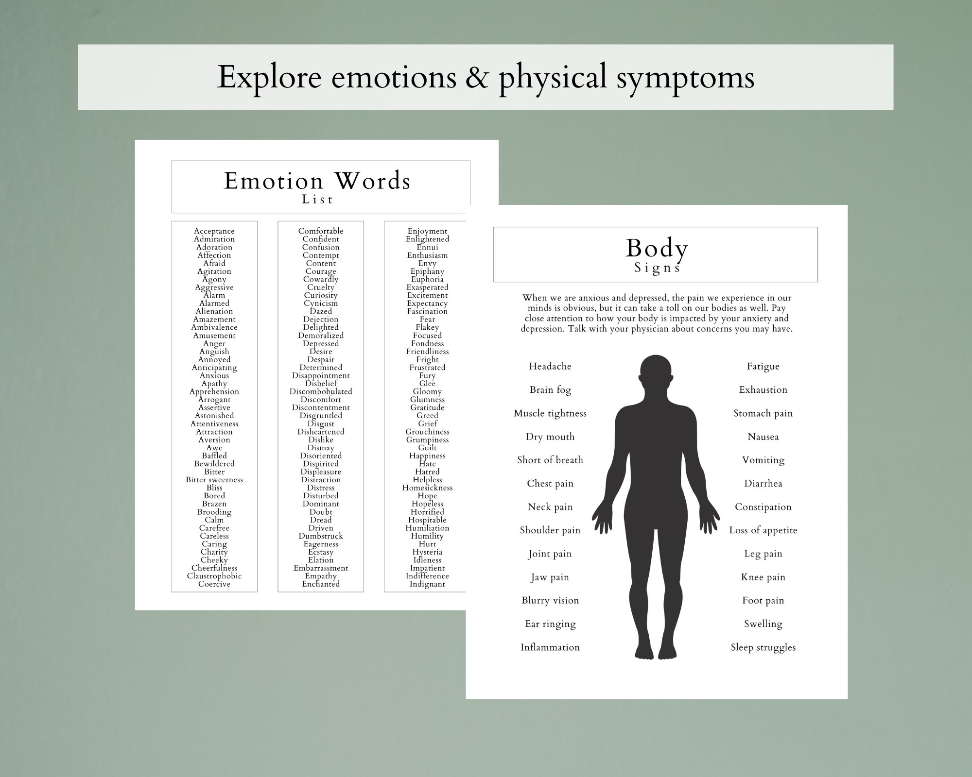 Depression Journal Depression Workbook Depression Processing Guide How ...