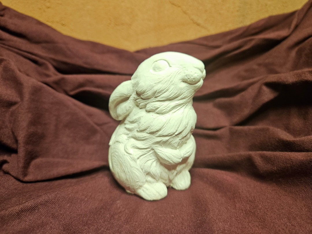Plaster Rabbit Model, 3 Inches - Etsy