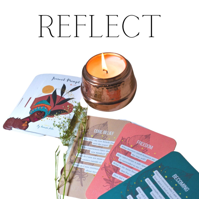 Self-discovery Card Deck, Self-care, Journaling Prompts, Conversation ...