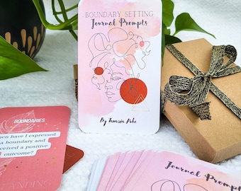 Self-discovery Card Deck Self-care Journaling Prompts - Etsy