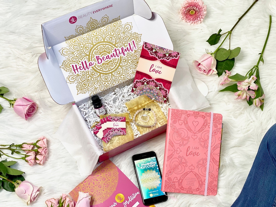 Self Care Love Gift Box Soulmate Manifestation Kit Thinking of You ...