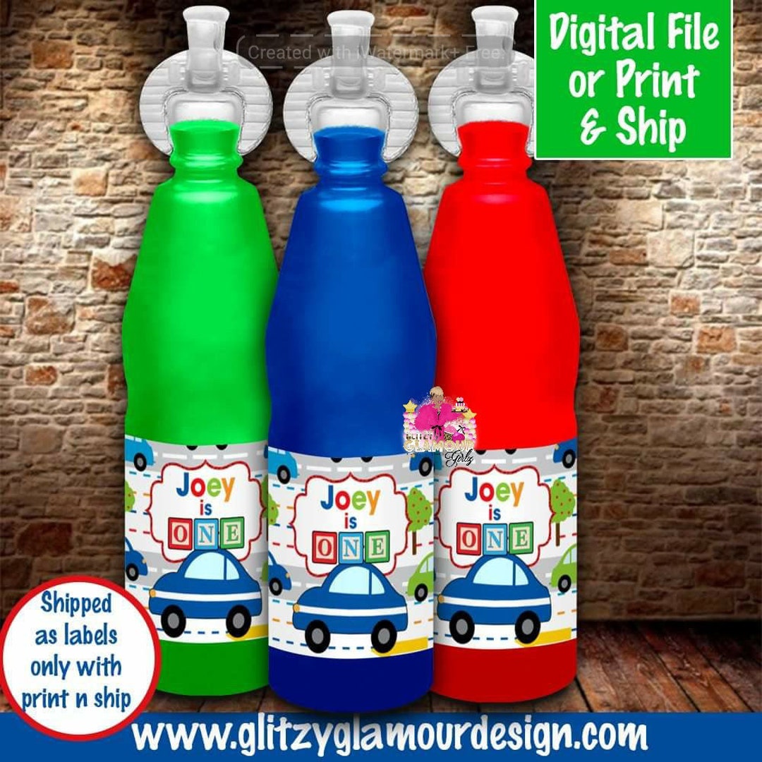 Transportation Juice Label, Train Party Juice, Train Plane Birthday ...