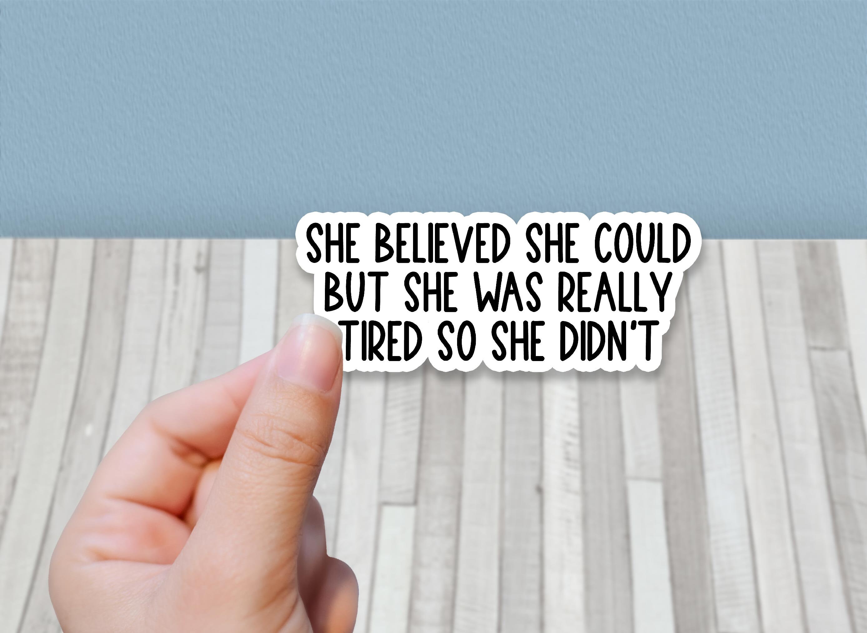 Sticker Tired Mom Gift for Her Funny Water Bottle Decal Laptop - Etsy