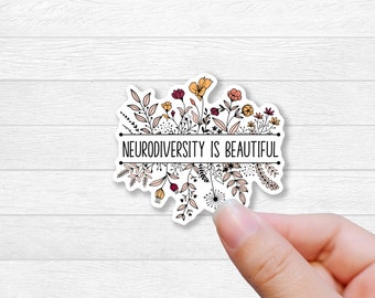 Neurodiversity is Beautiful Sticker 5stk. - Etsy