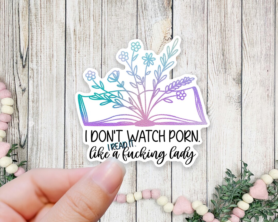 Read It Like a Lady Spicy Reads Smut Book Sticker for Tablet Sticker - Etsy