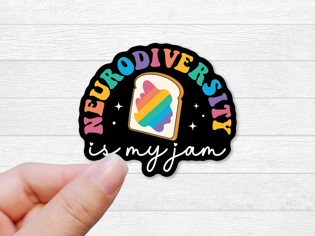 Neurodiversity Sticker Gift for Teacher, Inclusive Kindle Stickers for ...