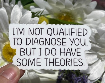Im Not Qualified to Diagnose | Etsy
