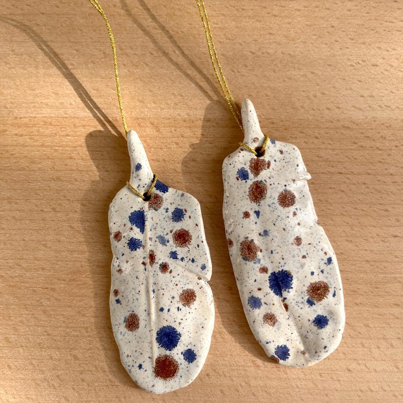 Ceramic Feather - Etsy