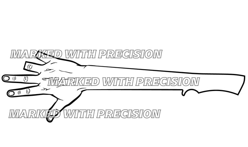 Table Saw Push Stick Missing Finger. .ai8 and SVG Cut Files. - Etsy