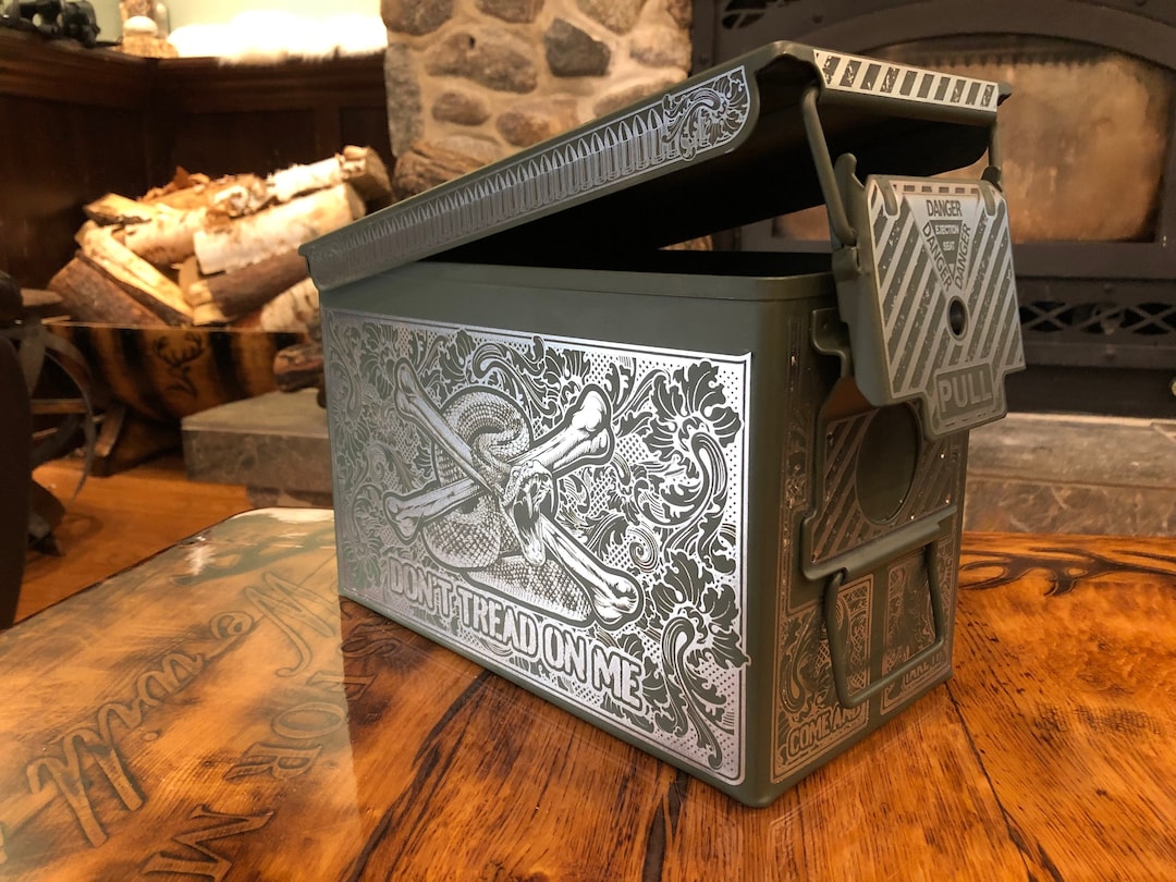 Ammo Can Ai8 SVG DIGITAL DOWNLOAD Also Includes Individual Elements for ...