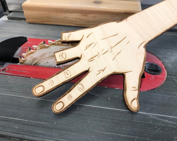 Table Saw Push Stick, Style Hand With Missing Fingers, Perfect Father's ...
