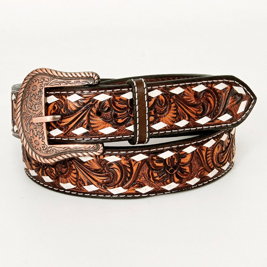 Beautifully Hand Crafted in Genuine Western Fashion Leather Men and ...
