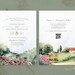 Wedding Invitation | Rustic Cottagecore Countryside Wedding Invitation ...
