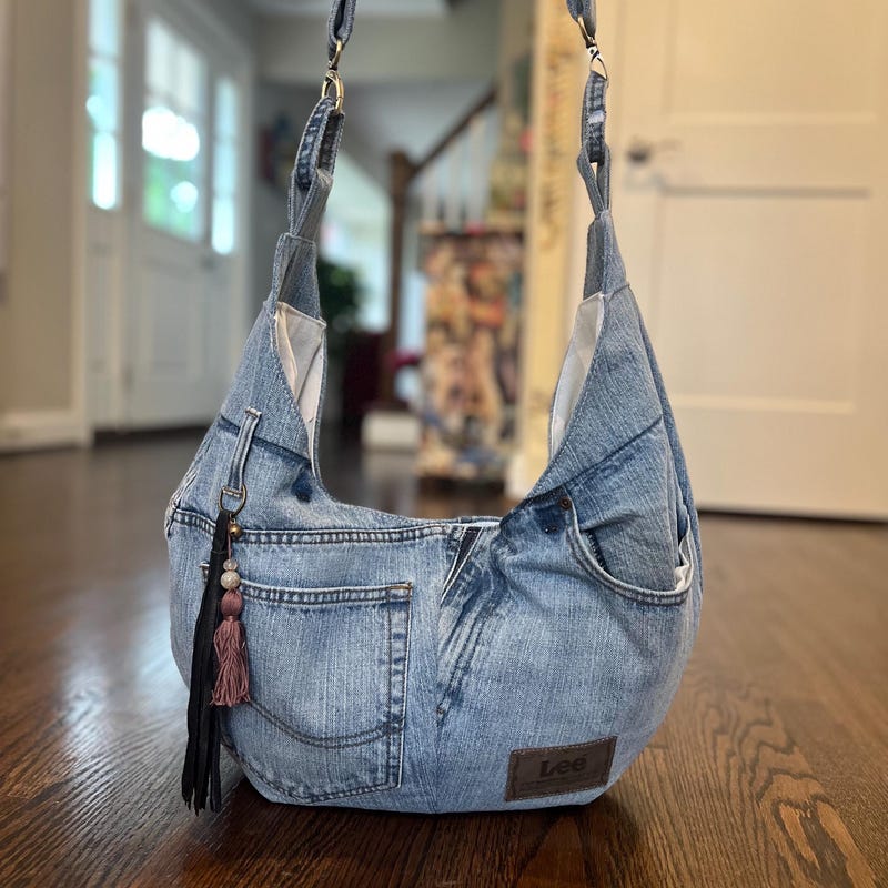 Jean Bag - Etsy