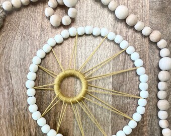 Macrame Sun Ornament - Etsy