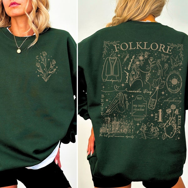 Folklore Sweatshirt - Etsy